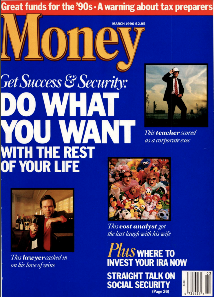 Money Magazine, march 1990